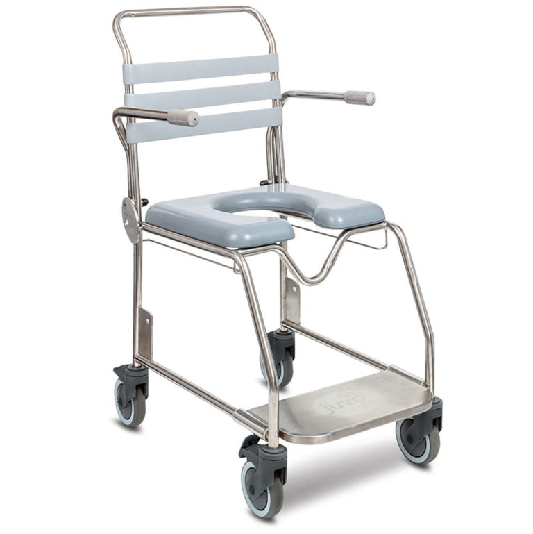 Juvo Mobile Shower Commode – Hybrid — Breeze Mobility