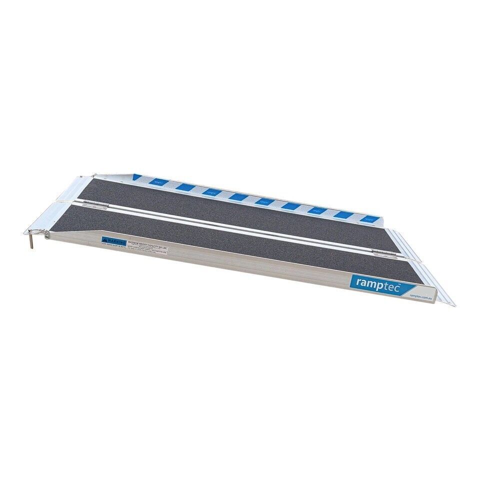 Ramptec 5 Foot Aluminium Wheelchair / Scooter Ramp Portable 86cm Wide ...
