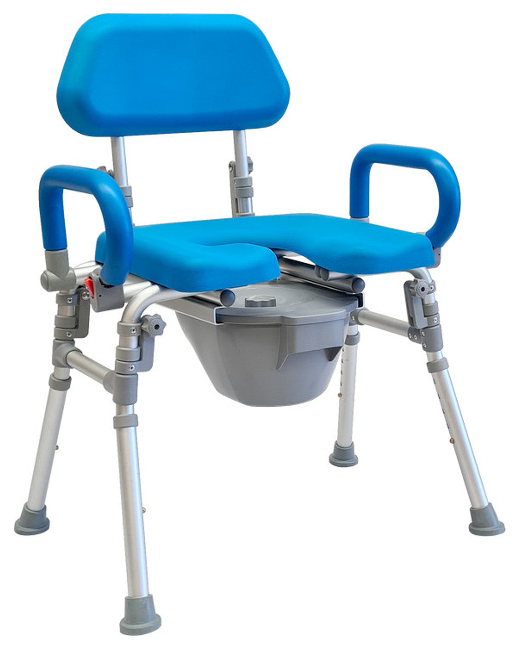 RTZ-B200 DELUXE FOLDABLE COMMODE SHOWER CHAIR — Breeze Mobility