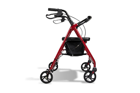 Hero Medical 4-Wheeled Mobility Walker – Walking Frame with Rollator ...
