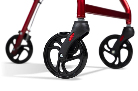 Hero Medical 4-Wheeled Mobility Walker – Walking Frame with Rollator ...