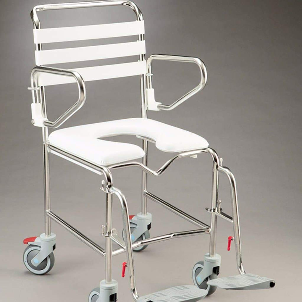 Mobile Shower Commode Chair | Large Range, Fast Courier Delivery & Low ...